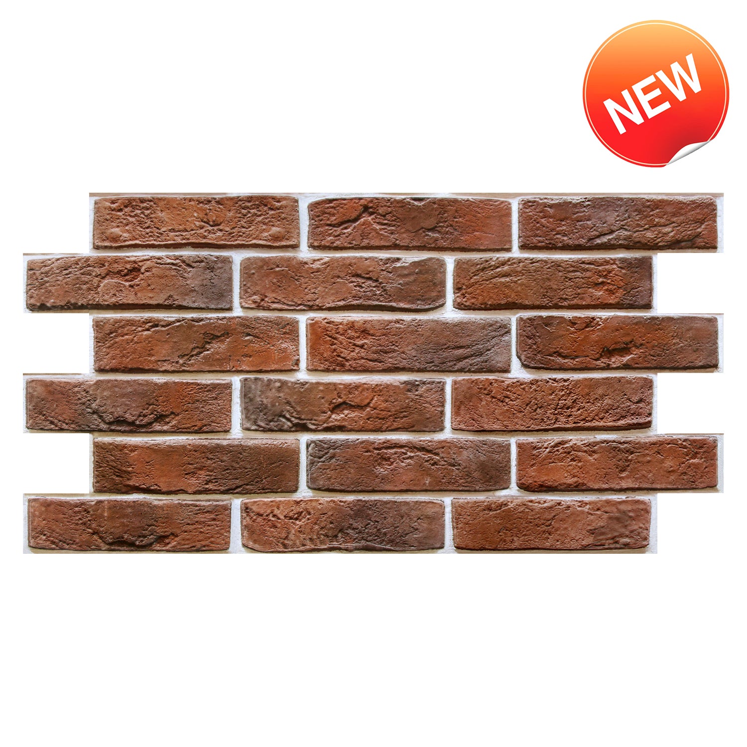 3D Red Brick Wall Panels Peel and Stick -Large Size – Commomy