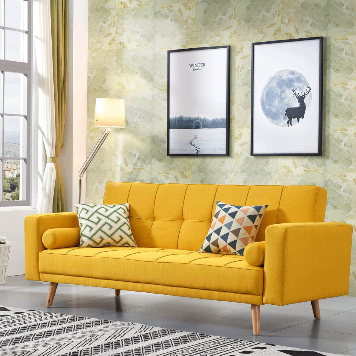 Peel and Stick Marble Tiles – Commomy