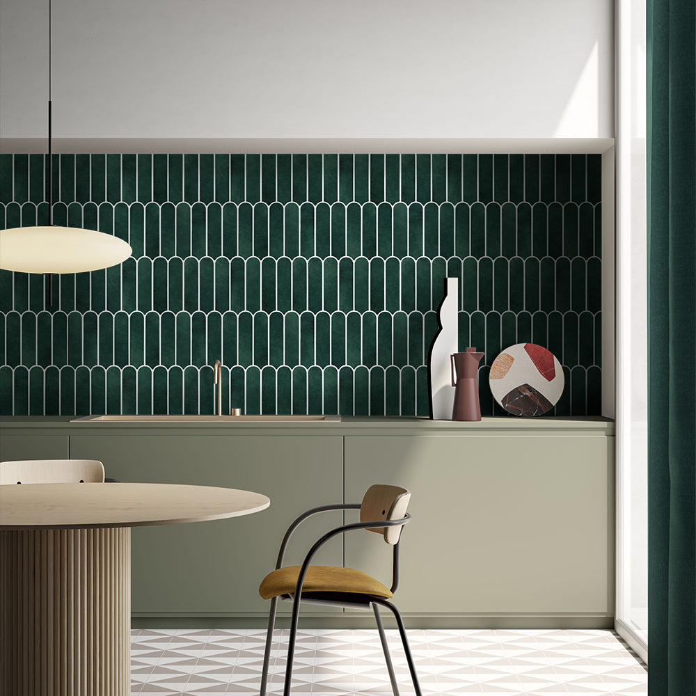 fishscale ceramic wall tile