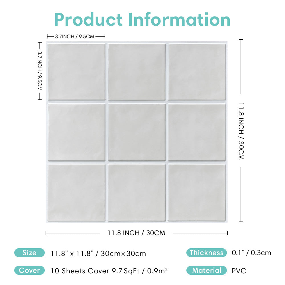 square ceramic tile sizes