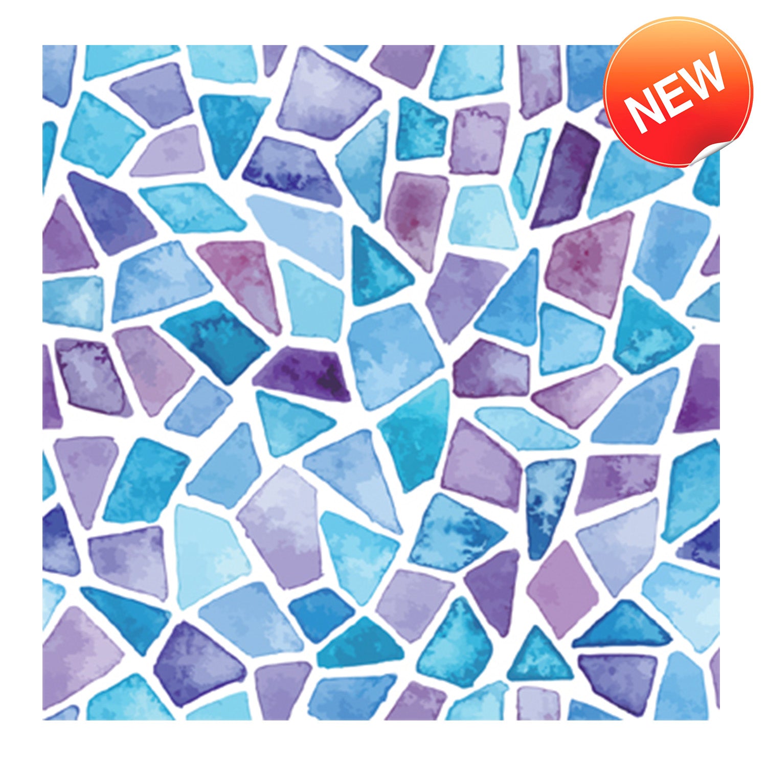 Blue and Purple Peel and Stick Tile Stickers – Commomy