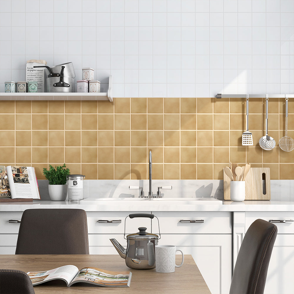beige tiles wall