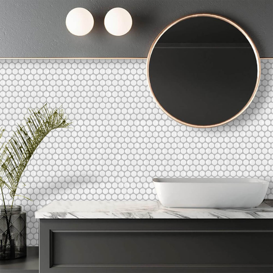 Round Backsplash Tile