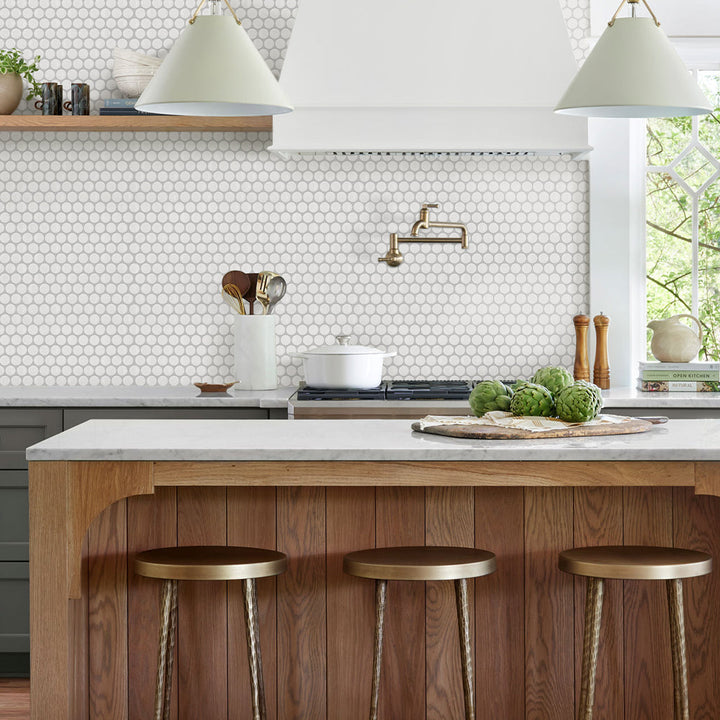 penny backsplash